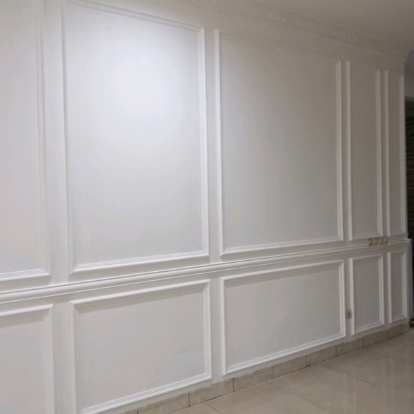 KAYU Wall molding/wainscoting/wooden Wallpanel | Shopee Malaysia