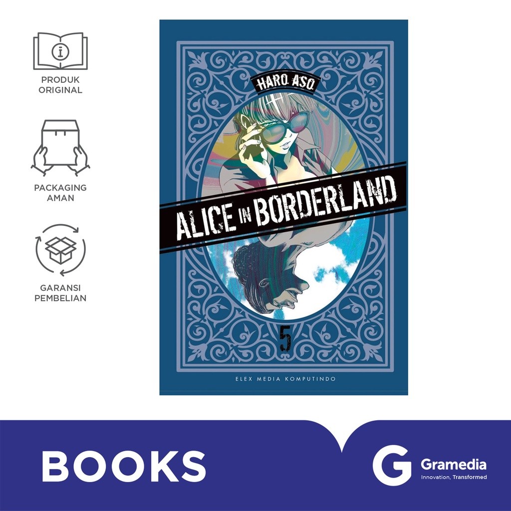 Alice in Borderland Comic Vol. 05 (HARO ASO) | Shopee Malaysia