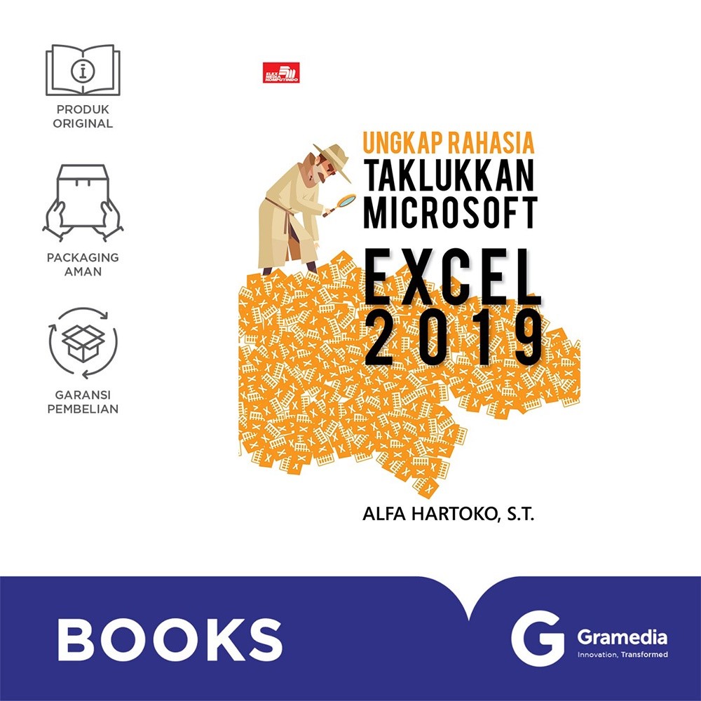 Complete Secret to Conquer Microsoft Excel 2019 (Alfa Hartoko) | Shopee ...