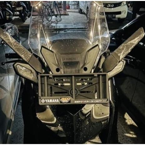 Yamaha XMAX 2023 CONNECTED PLUS Premium WINGLET XMAX SERPO BRACKETS SET ...