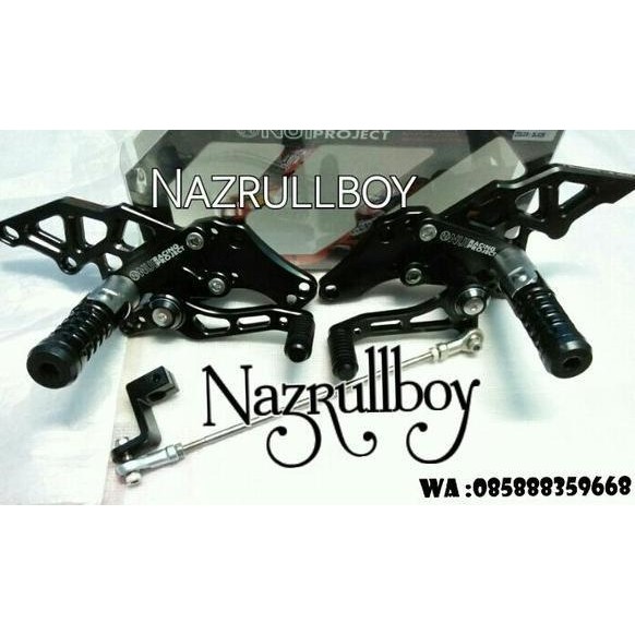 Footstep Underbone Underbone Underbone NUI Monster Yamaha R15 NEW R25 ...