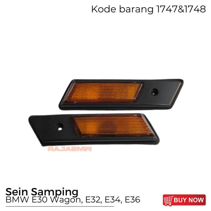 Original BMW E30 Wagon, E32, E34, E36 Facelift Yellow Side Turn Signal Lights | Shopee Malaysia