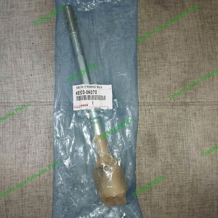 Rack end long tie rod long Hilux Fortuner Innova Reborn 45503-0K070 ...
