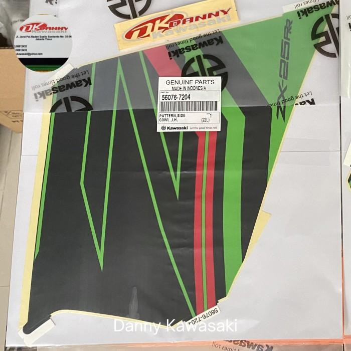 Original zx25rr 2023-2024 left fairing sticker | Shopee Malaysia