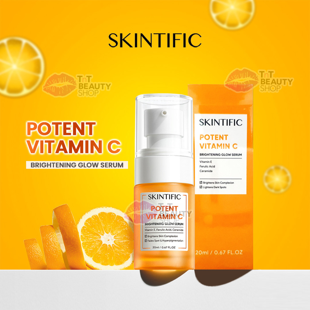 Skintific Potent Vitamin C Brightening Glow Serum 20ml | Tnt Beauty ...