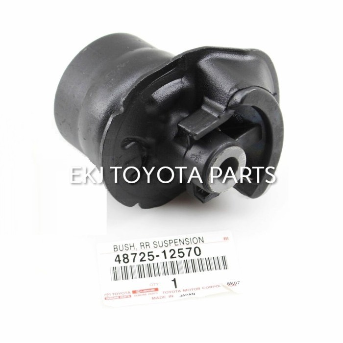 Toyota Wish ZNE10 Rear Axel Arm Bushing [Original] | Shopee Malaysia