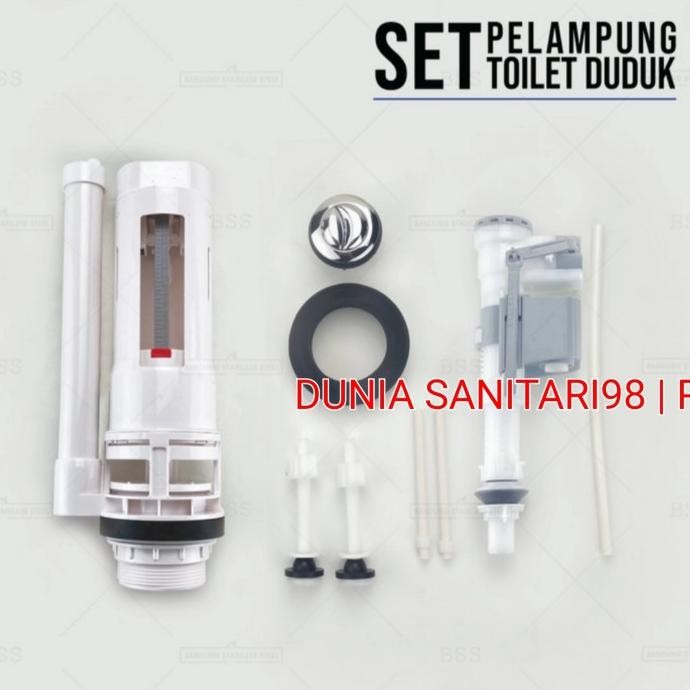 Special Toilet float tank contents, complete with Dual Toilet Flush Set ...