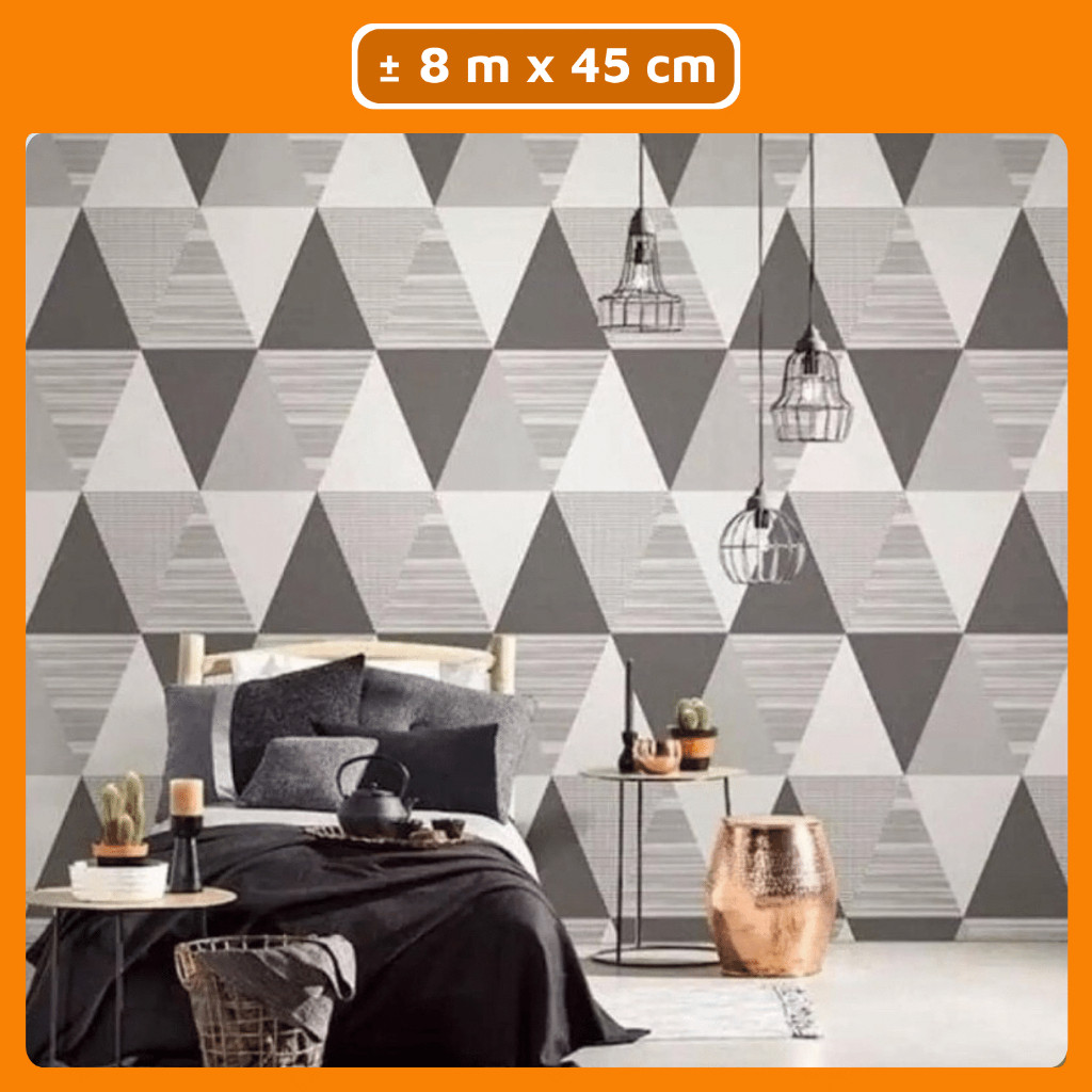 HITAM Live Wall Wallpaper Stickers Black Wallpaper Wallsticker Wall ...