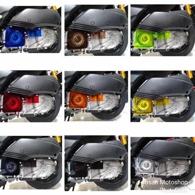 Yamaha XMAX X MAX 250 300 Premium RACING ACRYLIC CVT COVER | Shopee ...