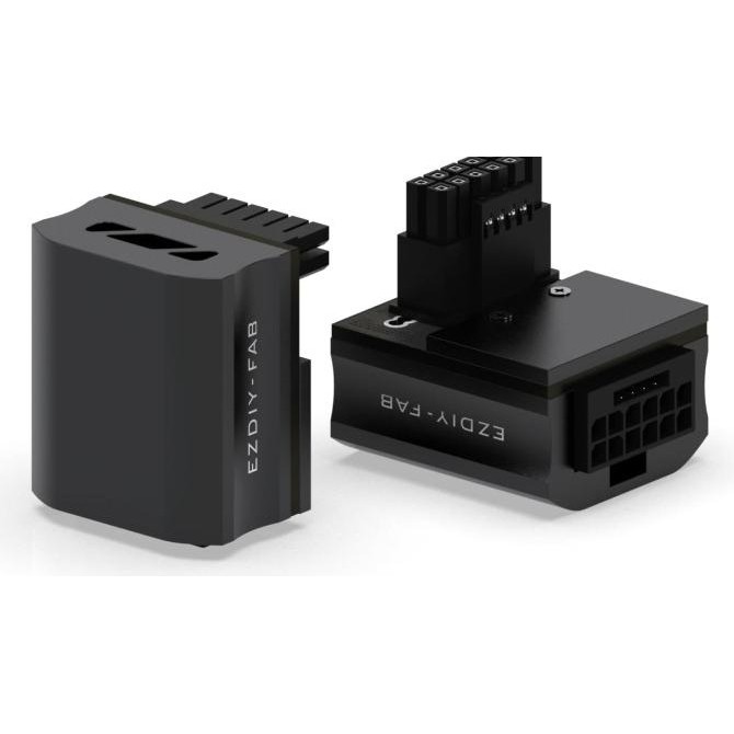 FREE SHIPPING - EZDIY-FAB 12VHPWR 90 Degree Angle 12+4 Pin Connector ...