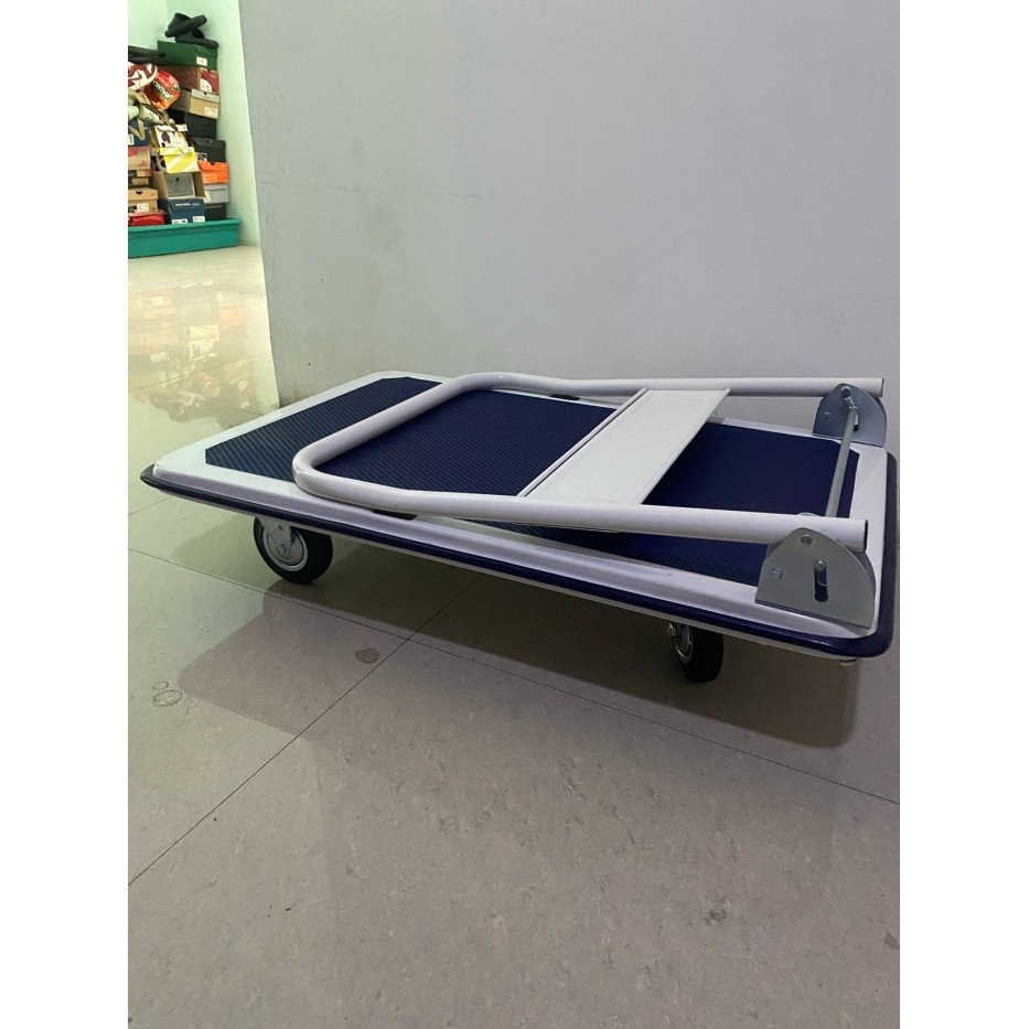 Push trolley folding handtruck trolley for transporting goods 300 KG 60 ...