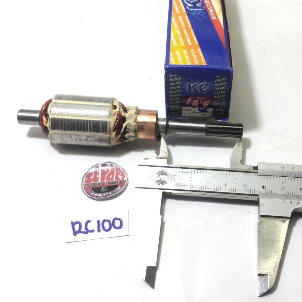 Rc Starter dynamo armature RC80 RC100 Starter Armature | Shopee Malaysia