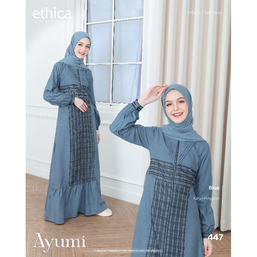 Gamis Ethica AYUMI 447 | Latest Gamis Clothes Models for Eid 2025 | Eid ...