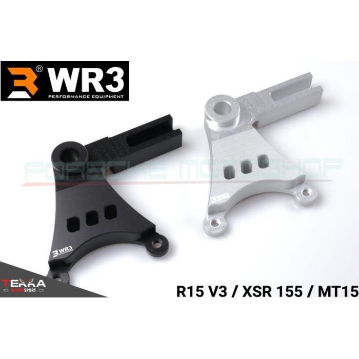Rear Caliper WR3 Breket 2P1P Yamaha R15 V3 /XSR 155/MT 15 - Silver Best ...