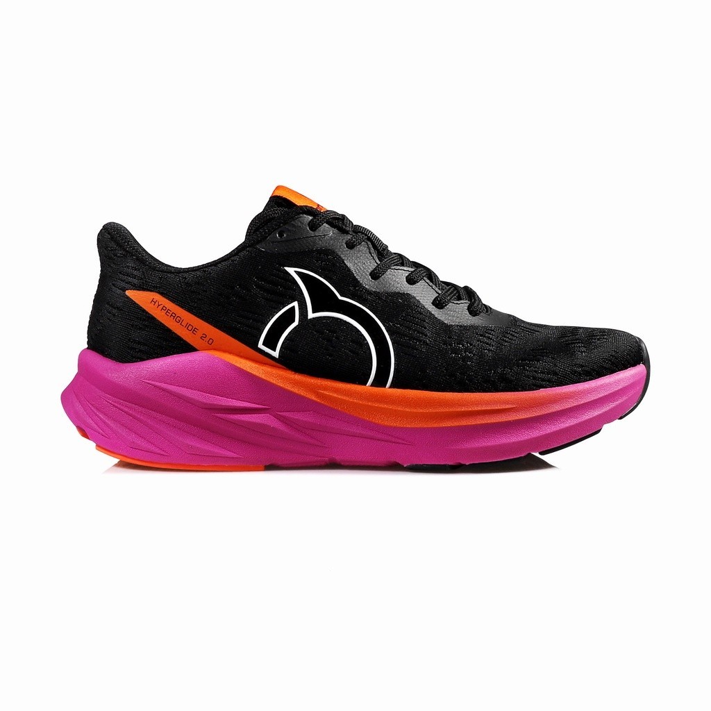 Ortuseight Hyperglide 2.0 Black Purple Running Shoes | Shopee Malaysia