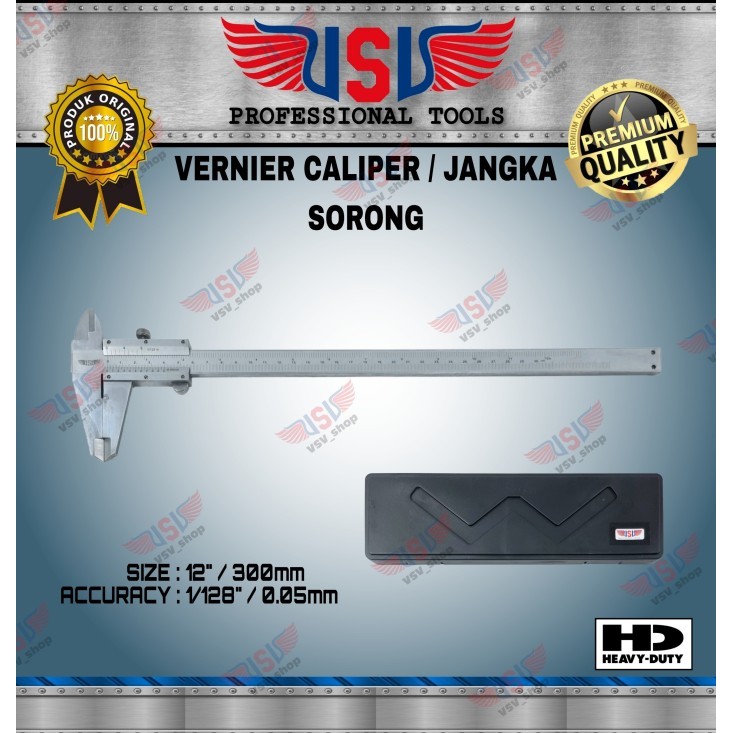 Ready! Vsv Sigmat 12" Vernier Caliper 12 inch Vernier Caliper Sketmat ...