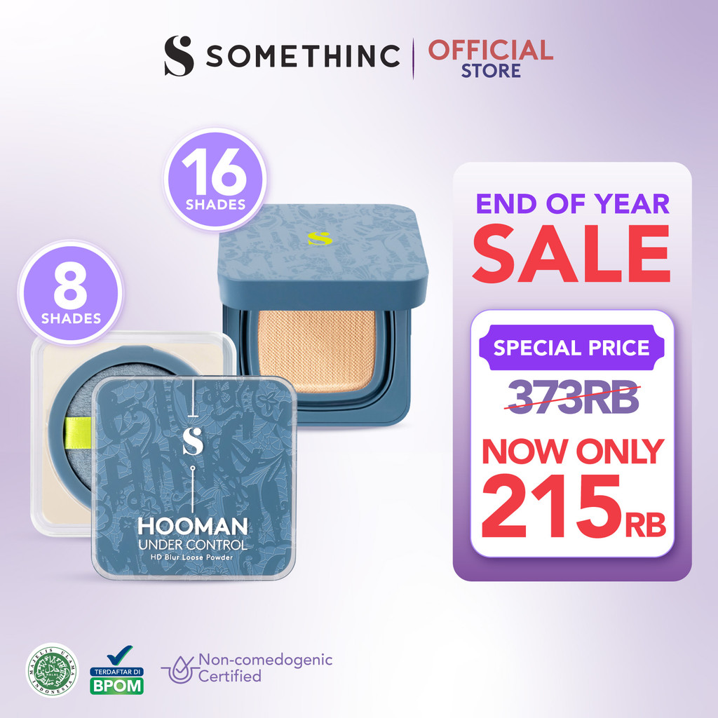 Somethinc [2 PCS] Best of The Best Hooman Duo (Hooman Cushion + Hooman ...