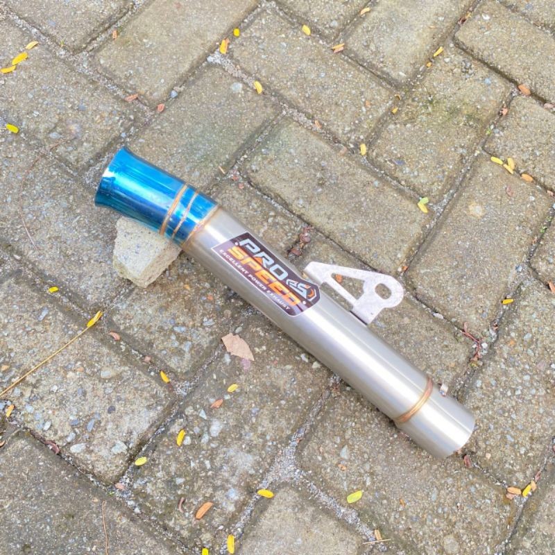 Exhaust pipe Pro speed TUBE type open spec for motorcycle Wave100/125 ...