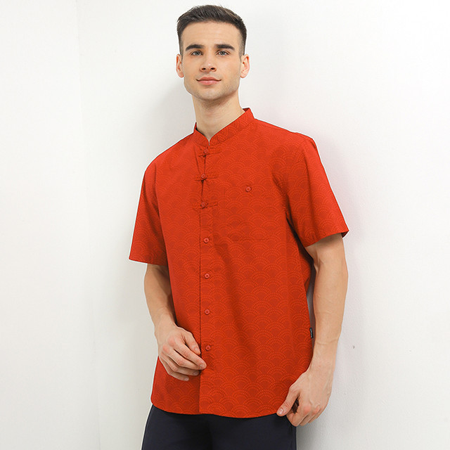 KEMEJA Hush Puppies Men's Shirt Cny Yan Red | Shopee Malaysia