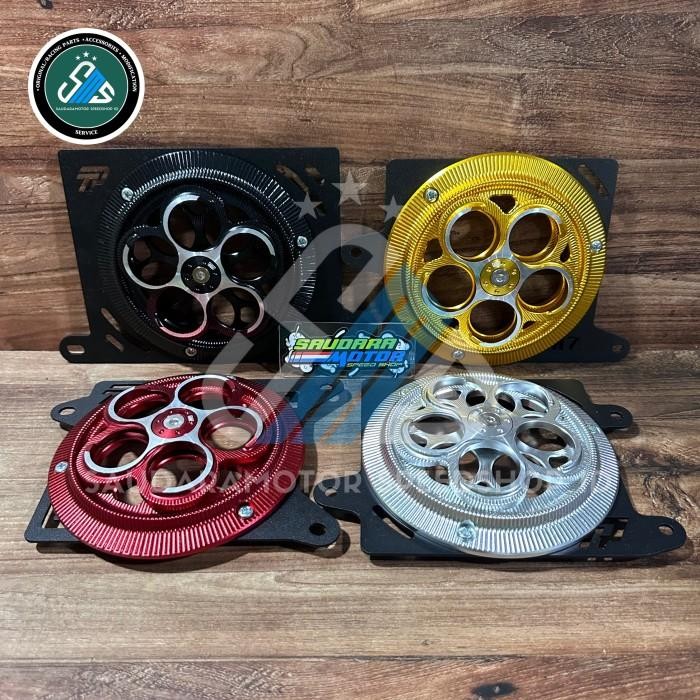 Cover / RADIATOR LID SET SPINNER CNC ROTATING BY AGV ITALY (PREMIUM ...