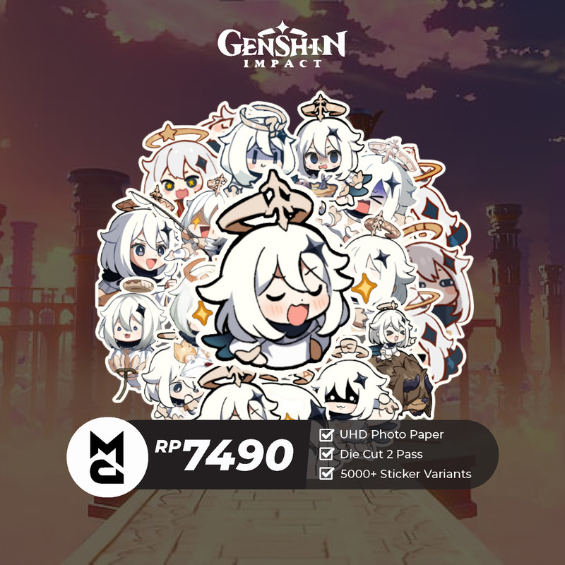 HP Genshin Impact Paimon Sticker 2 Cute Aesthetic Anime Stickers Cell ...