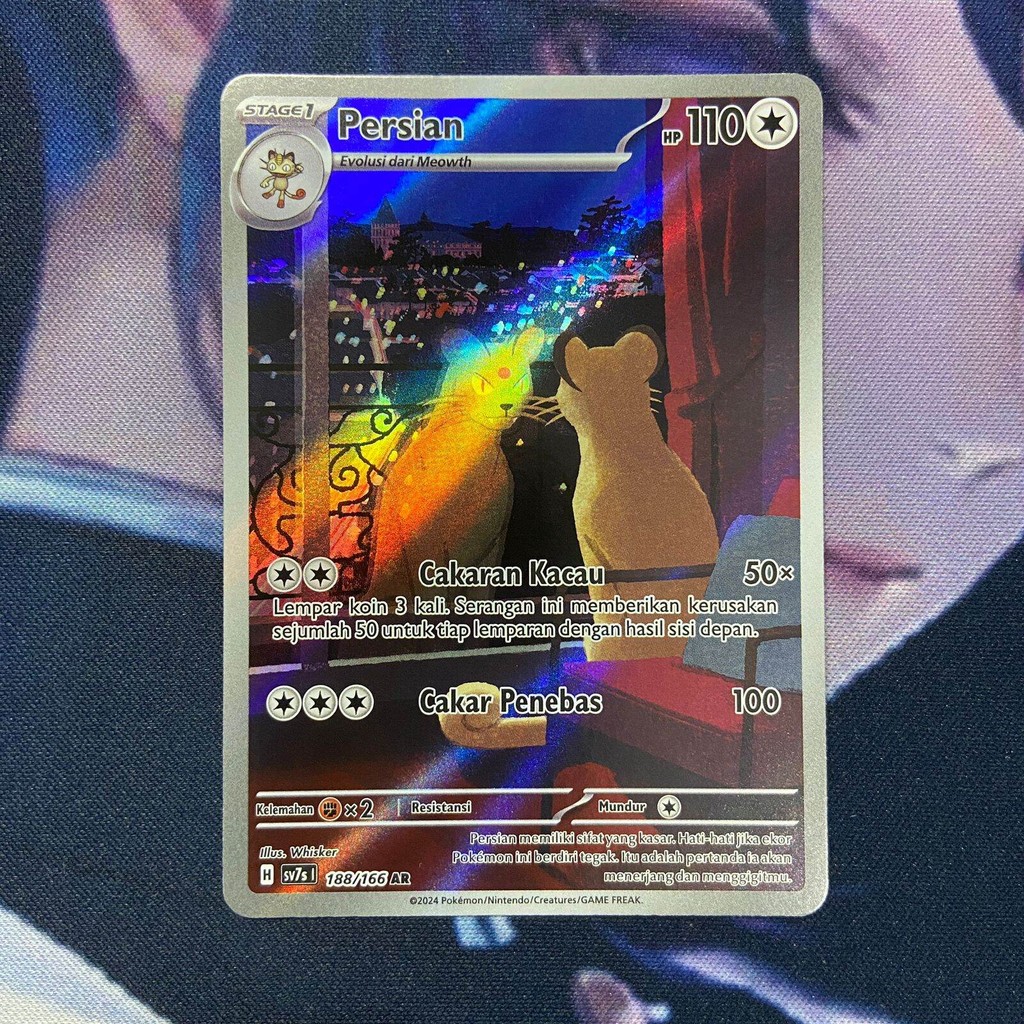 Pokemon (ID) persian - SV7s 188/166 - AR | Shopee Malaysia