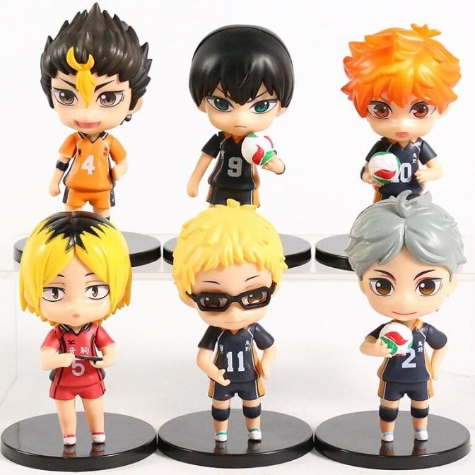 Figure set Haikyuu Figure set 4 pcs Kageyama Hinata Oikawa Sugawara ...