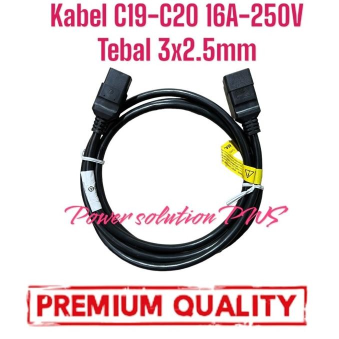 Power Ups / Server Cable Apc ica prolink C19 C20 3x2.5mm 2.5M | Shopee Malaysia