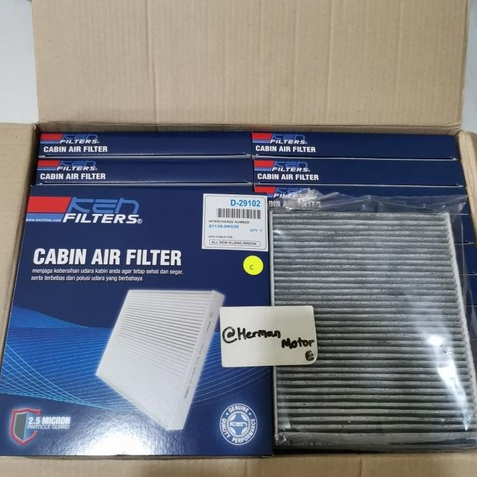 Genuine Ken Carbon-C Innova Reborn Fortuner Vrz Voxy C-Hr Ac Filter ...