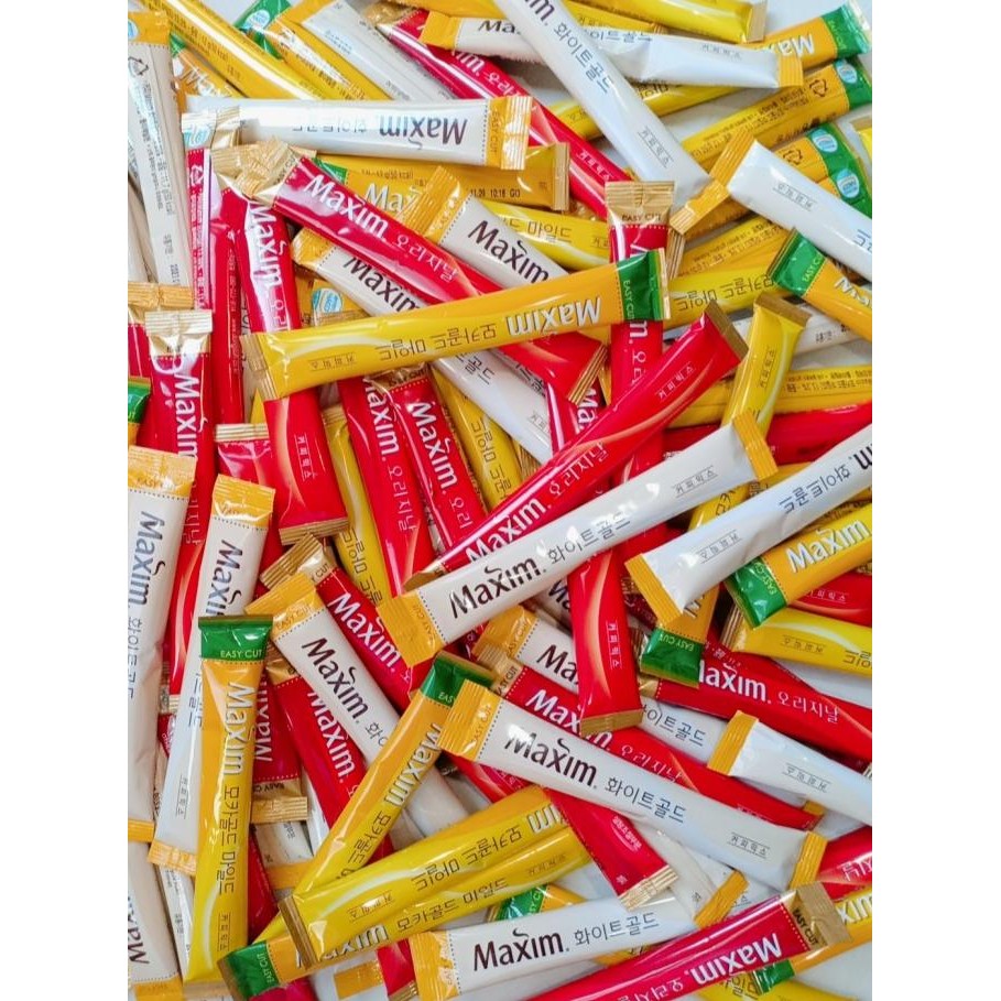 Original Maxim Korean Coffee Contains 50 Sticks/ Maxim Mix Korean ...