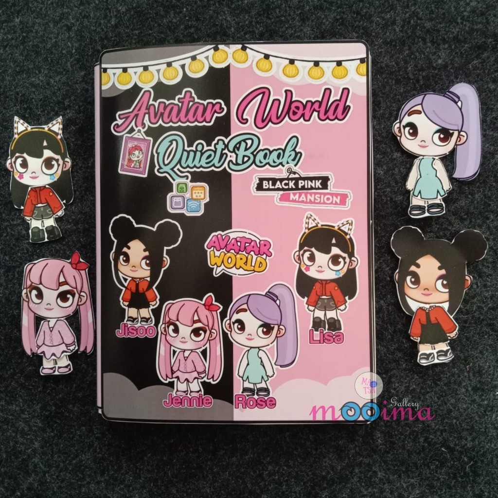 Viral Quiet Book Avatar World Series Children's Educational Toy Black ...
