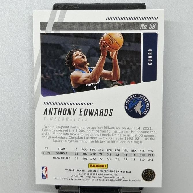 RC Non RC Anthony Edwards Luka Doncic Obi Toppin Patrick Williams ...