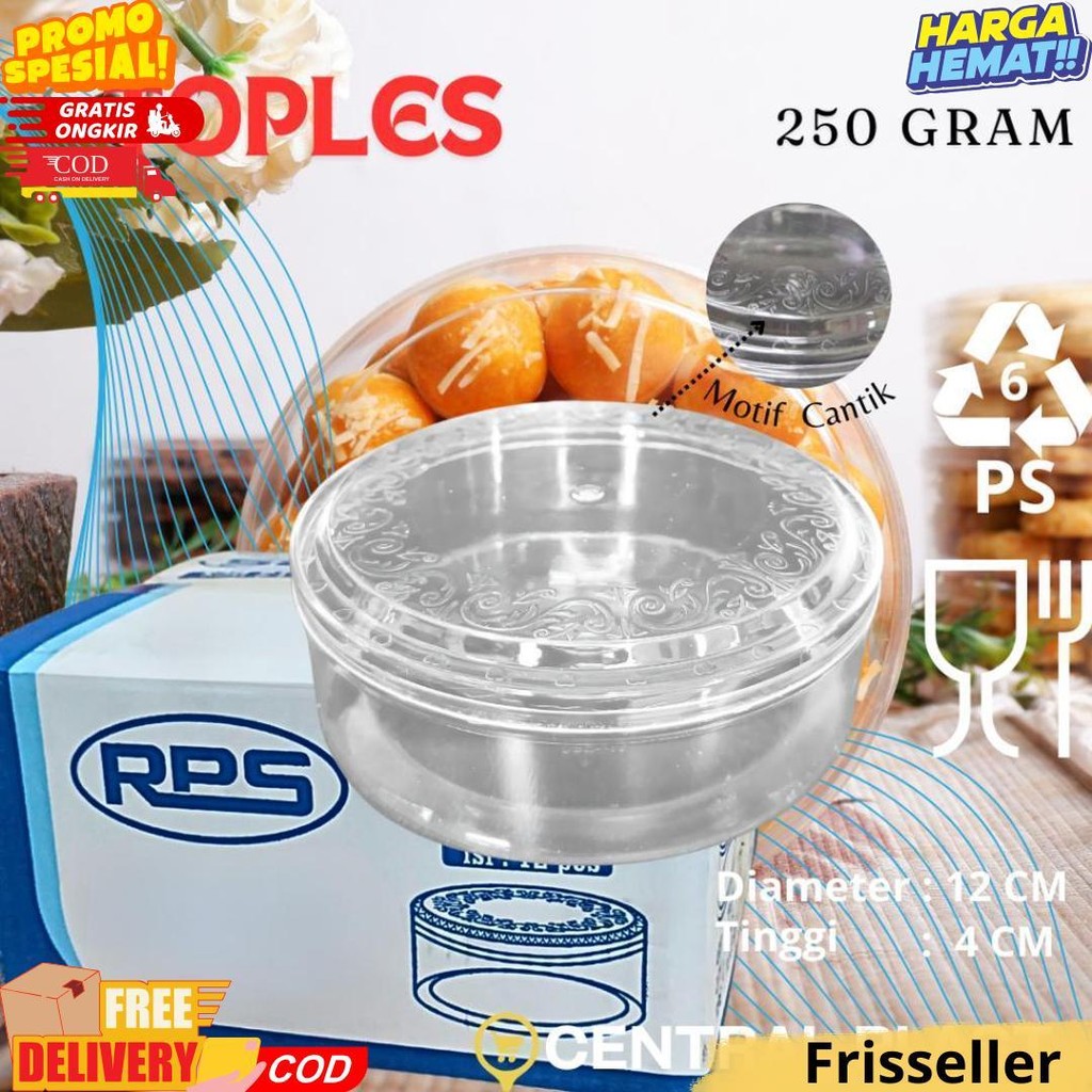 Nastar Jar 250 Gr | Clear Jar | Dry COOKIE JAR | Eid Jar | Chinese New ...