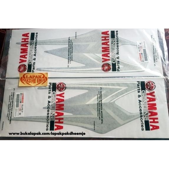 Original YAMAHA RX KING 2004 TANK STICKER FOR BLUE TANK STRIPING NEW RX ...