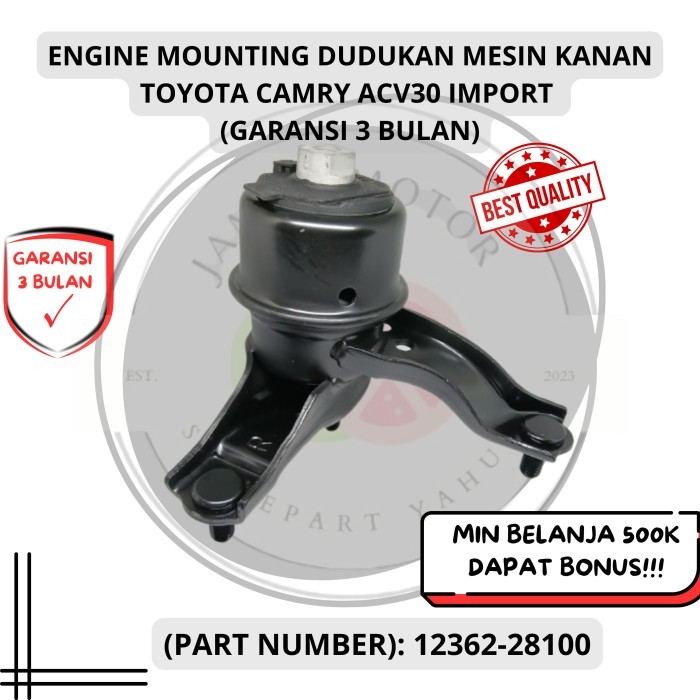MESIN ENGINE MOUNTING RIGHT ENGINE MOUNTING TOYOTA CAMRY ACV30 ACV 30 ...