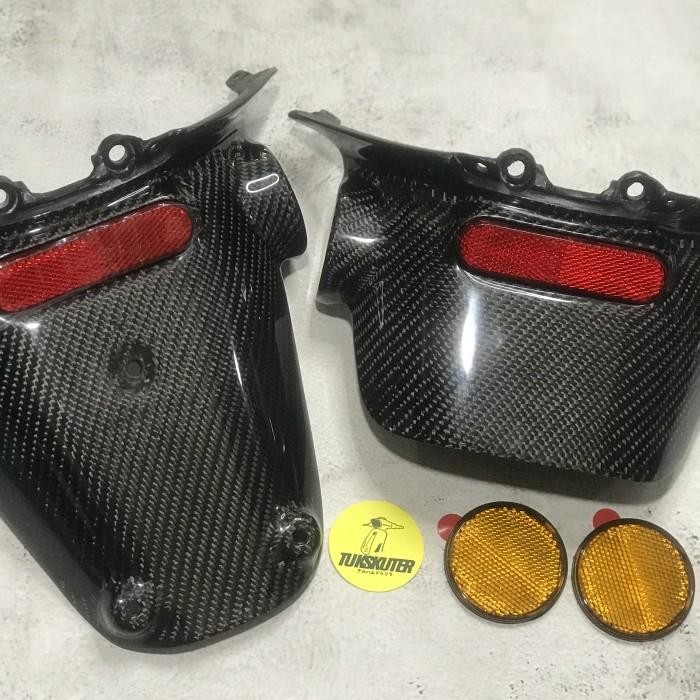 Rear fender for Vespa Sprint Primavera Euro Carbon Kevlar Fiber L Good ...