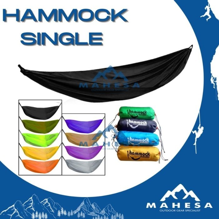 Hammock 250x150 Single Hanging Swing Camping Hemok Ultralight Lontong ...