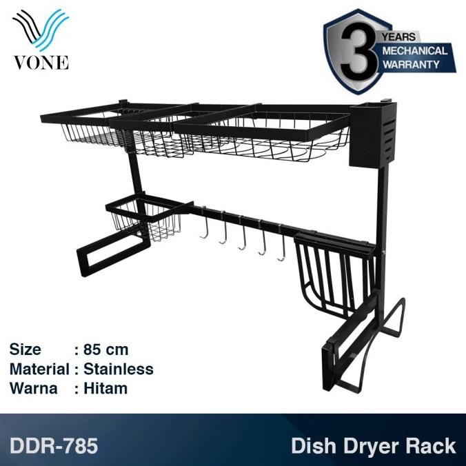 Ddr-785 Dishwasher Rack 85 cm Stainless Sink Drainer | Shopee Malaysia