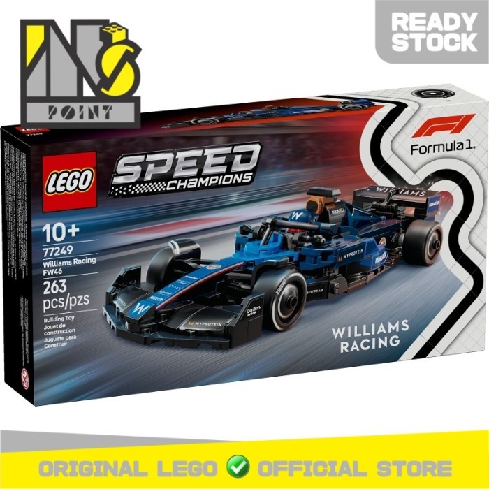 Lego 77249 - Speed Champions - Williams Racing FW46 | Shopee Malaysia