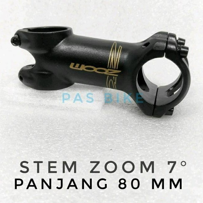 New MTB Racing Fixie Stem 80 mm 7 Degree Stem OS 31.8 mm Original Zoom ...