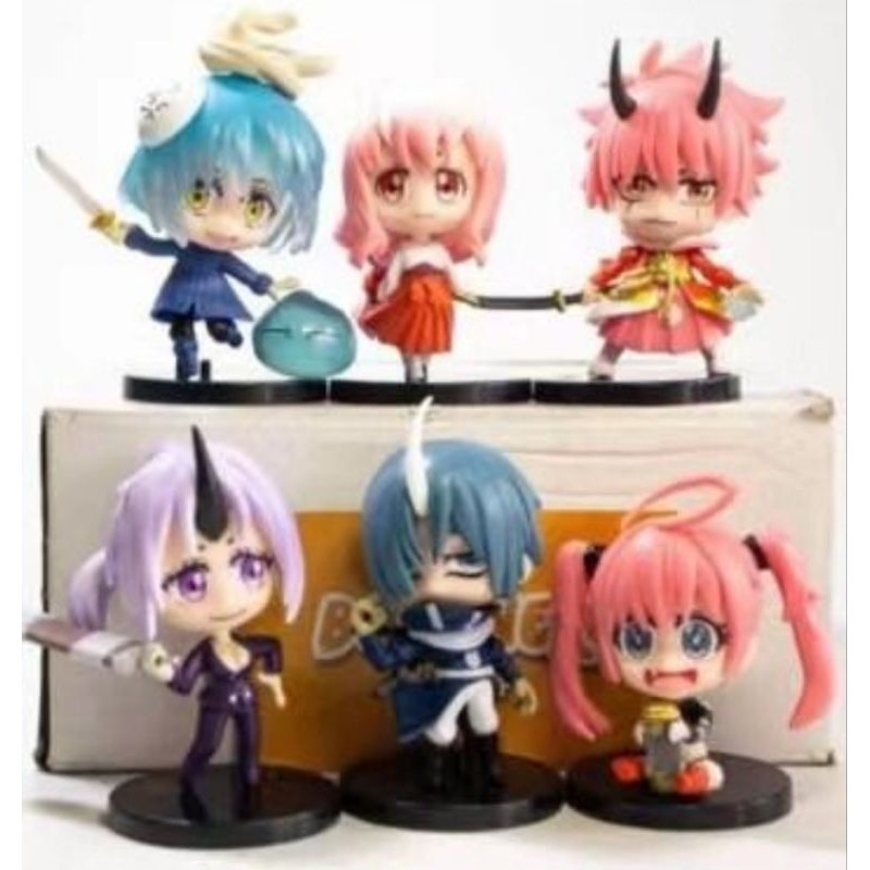 Rimuru TEMPEST CHIBI 6 PCS FIGURE | Shopee Malaysia