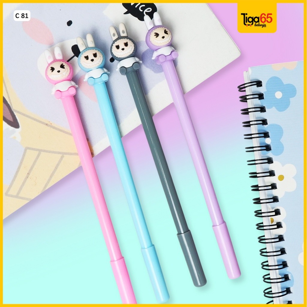 [WHOLESALE] 3D CHARACTER PEN LABUBU GEL PEN (PCS) / GEL PEN C81 ...