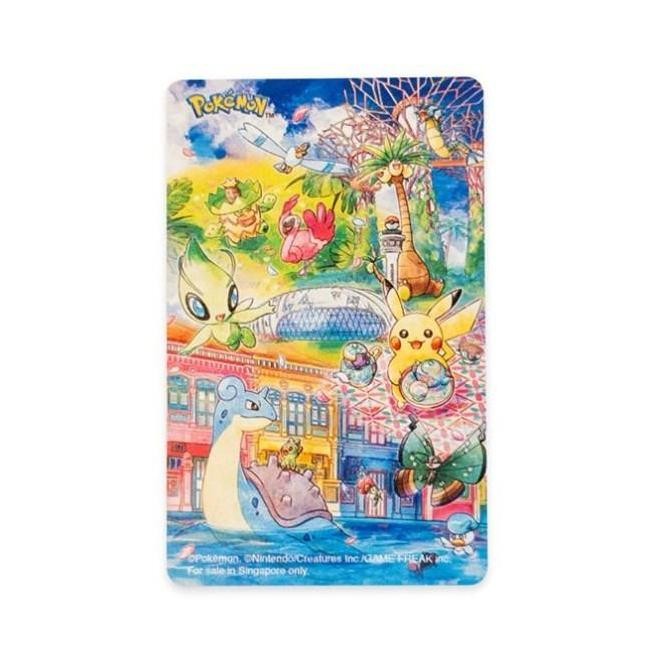 Pokemon Center Singapore 5th Anniversary Ez Link Card Rare Original ...
