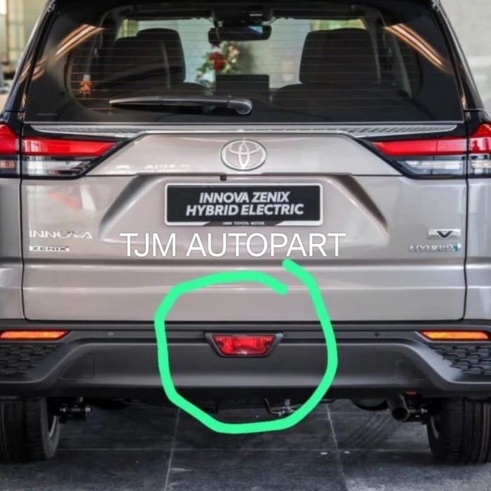 Original Innova Zenix Rear Bumper Light Rear Foglamp | Shopee Malaysia