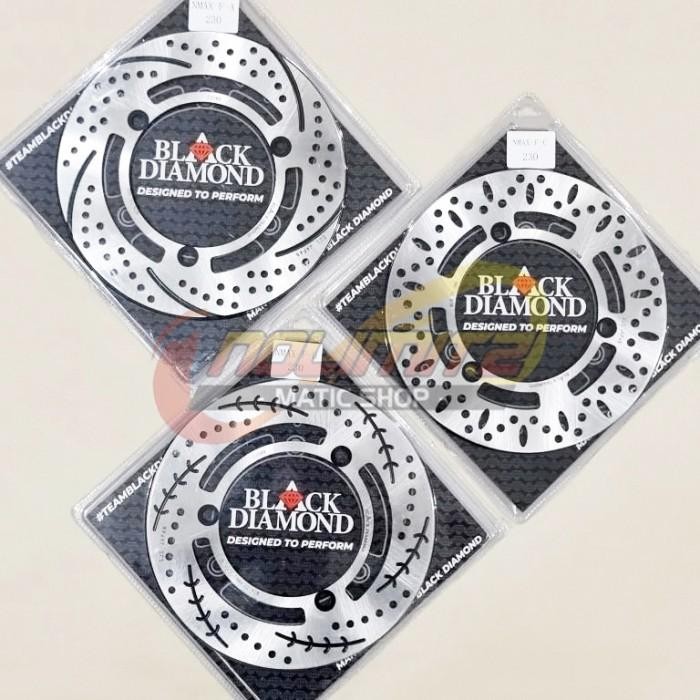 Disc Brake Black Diamond Front Disc Standard 230mm Yamaha NMAX Aerox ...