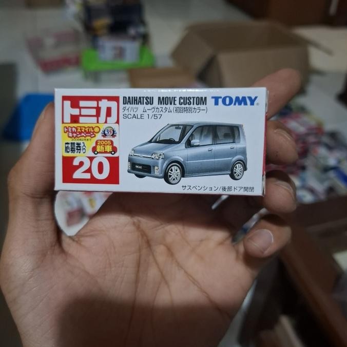 Tomica 20 DAIHATSU MOVE CUSTOM 2005 FIRST EDITION | Shopee Malaysia