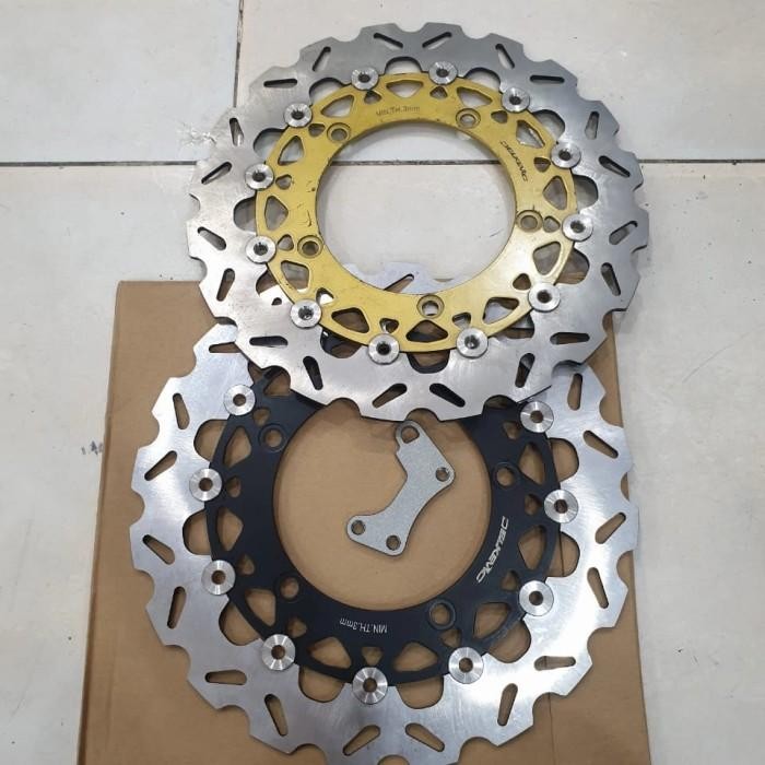 Disc PLATE DPAN DELKEVIC KAWASAKI NINJA 250 FI AND Z 250 UK 300MM ...
