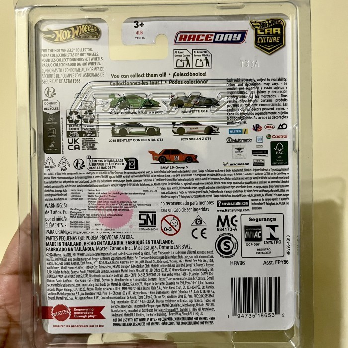 Hot WHEELS PREMIUM RACE DAY CHASE "ROXY" PORSCHE 911 GT3 R (992) READYY ...