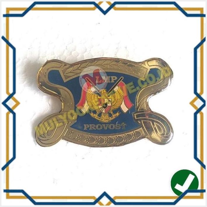 MERAH PUTIH [MUL] RED AND WHITE LASKAR LOGO EMBLEM PROVOST PIN LMP ...