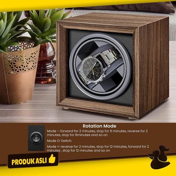 MESIN Automatic Watch Winder Display PPS Automatic Watch Winding ...